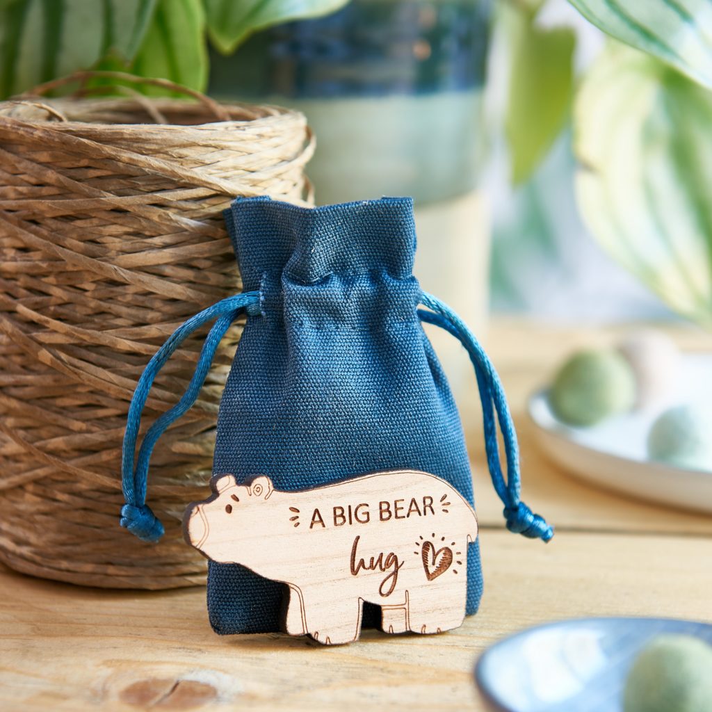 Back to School Worry Bear Pocket Token – Edge Inspired
